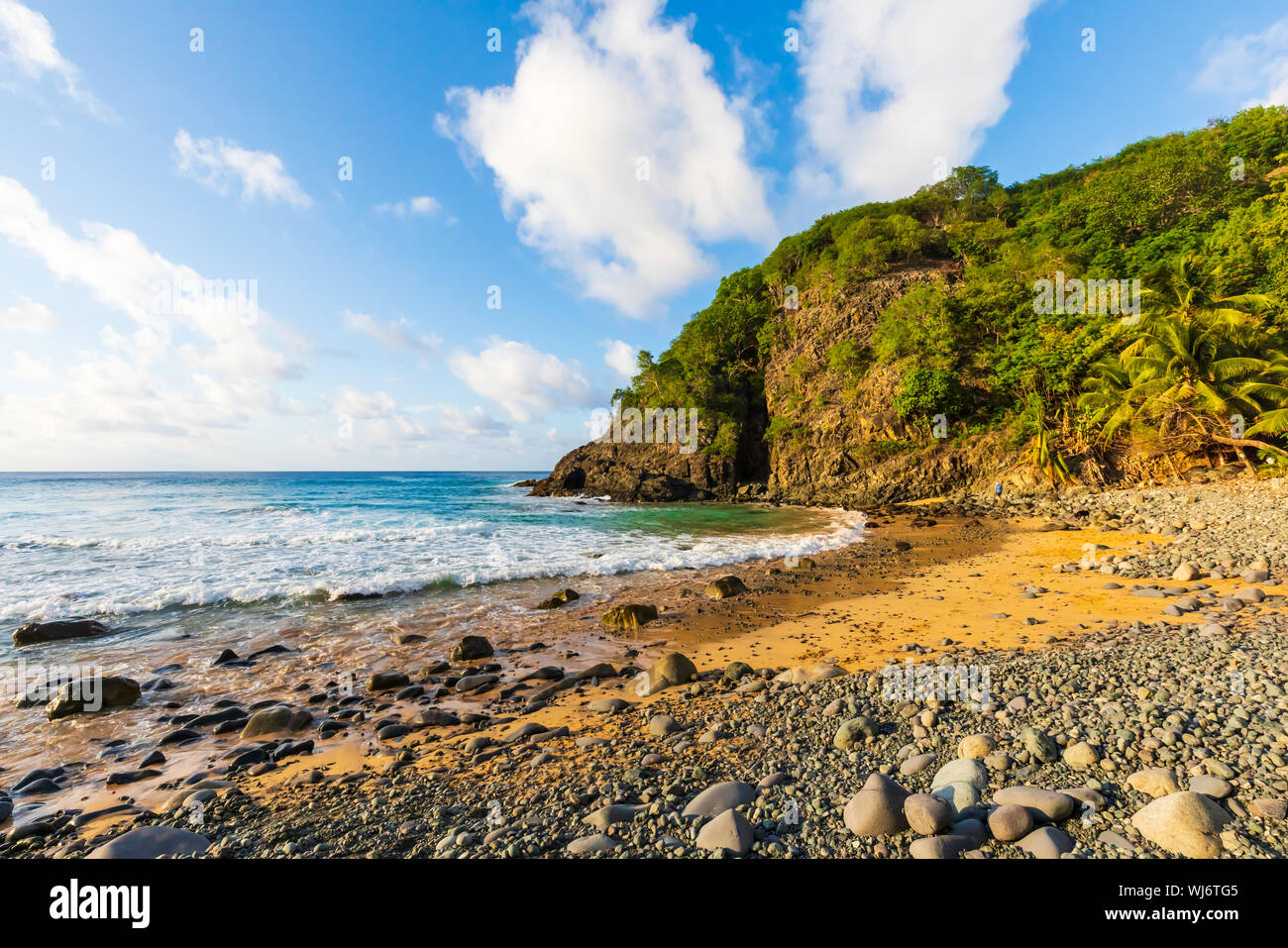 Beautiful Cachorro beach in Fernando de Noronha, Brazil Stock Photo - Alamy