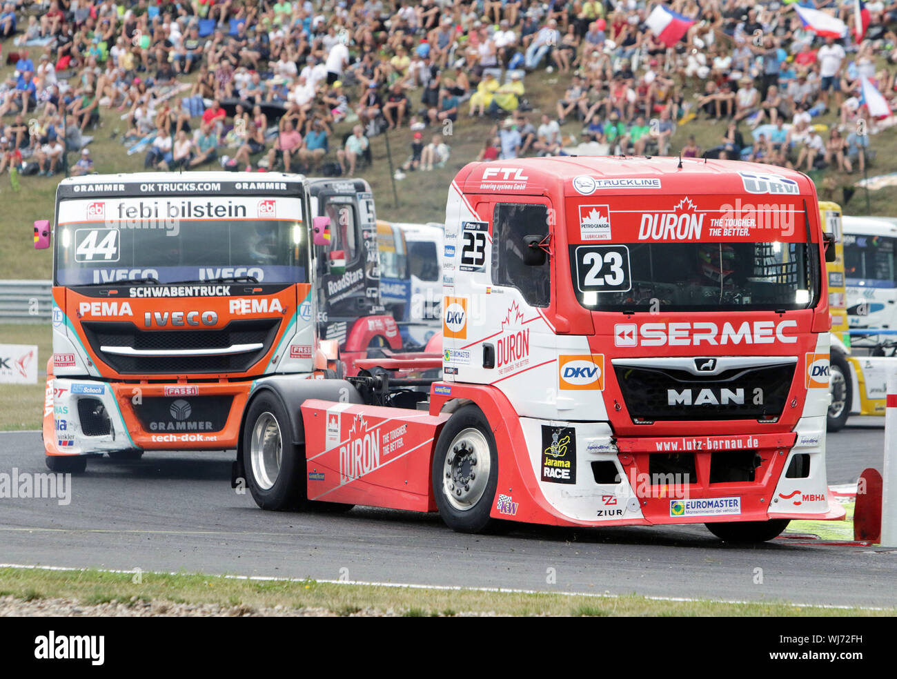 Most, Czechy. 1st Sep, 2019. third race, Stephanie HALM (GER/ Iveco ...