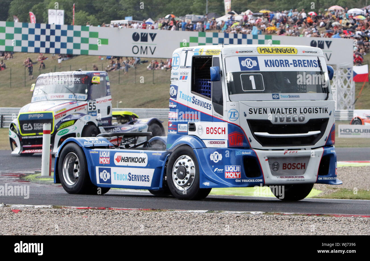 September 1, 2019, Most, Czechy: third race, in leading position Jochen ...