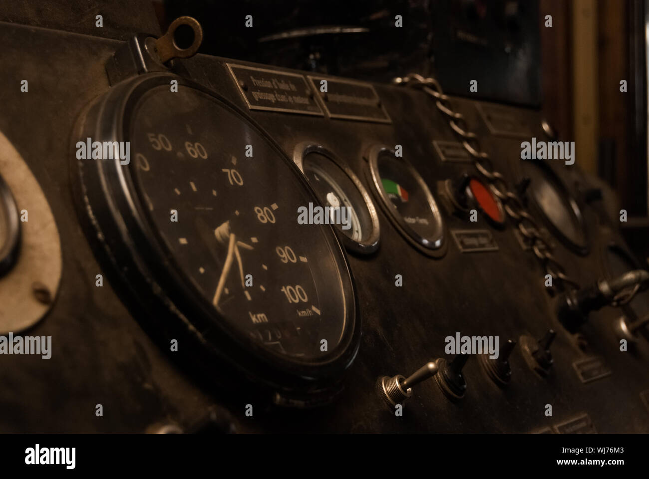 Train control panel hi-res stock photography and images - Alamy