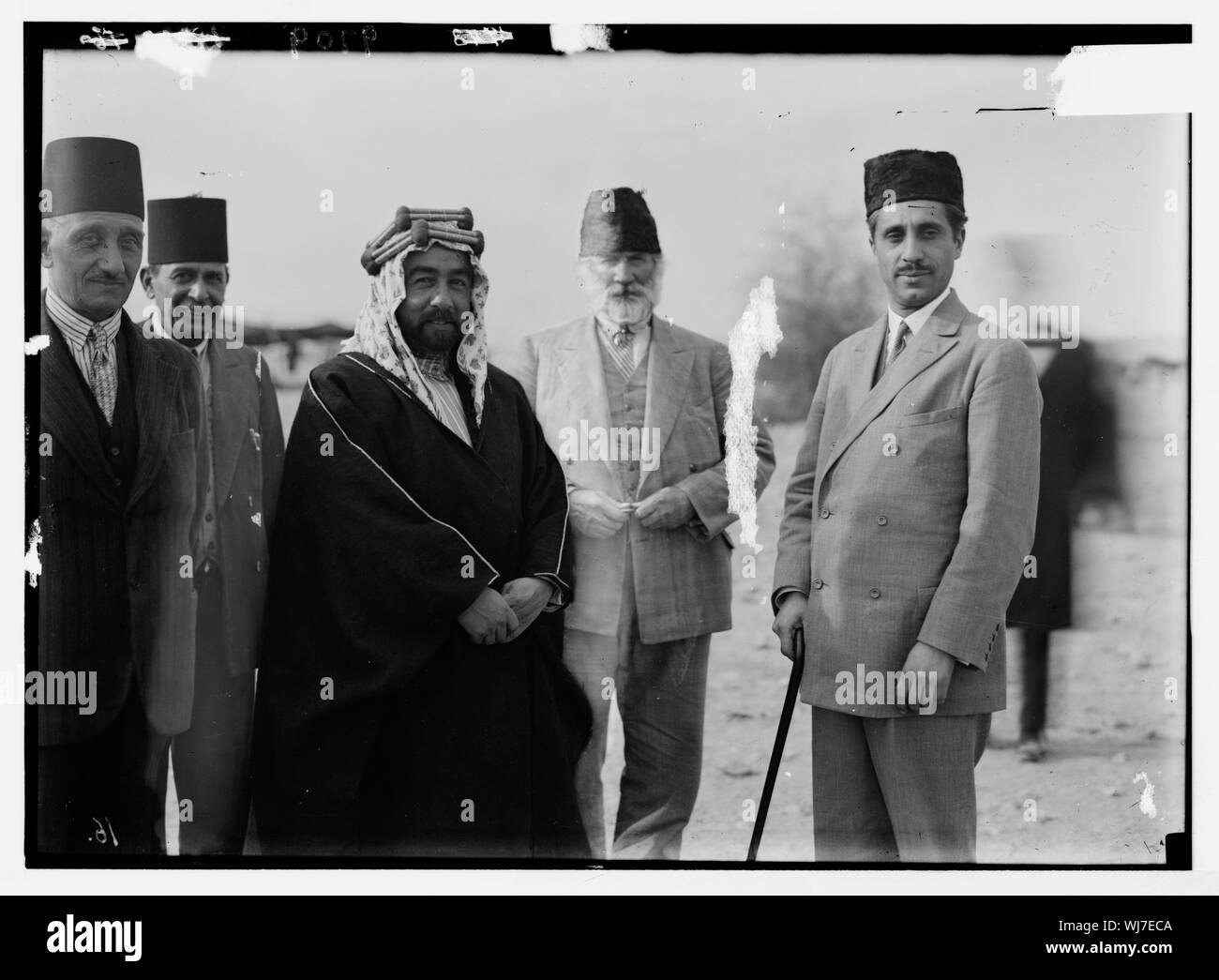 H.H. Emir Abdullah el-Hashemi of Transjordan Stock Photo - Alamy