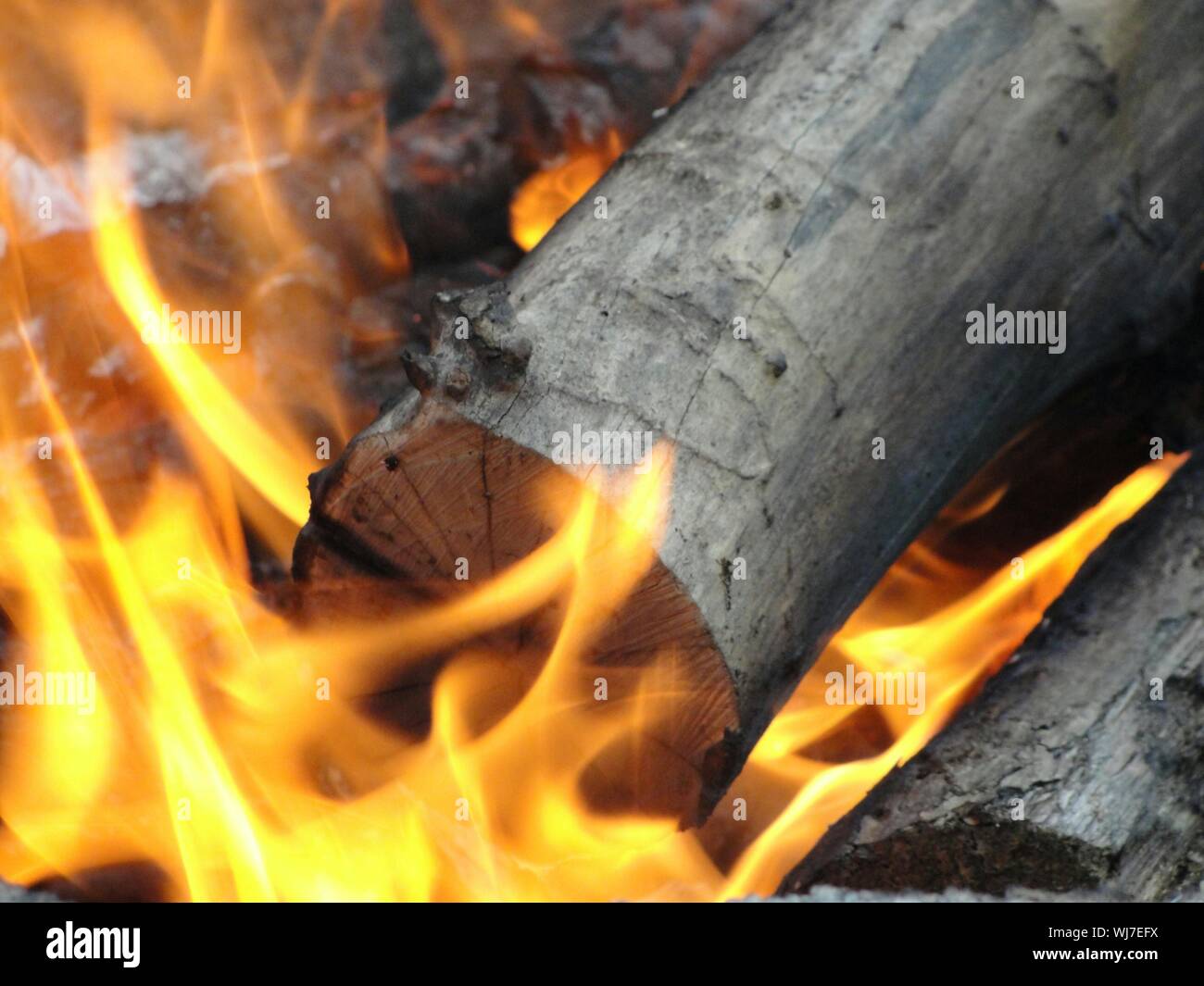 Log burning hi-res stock photography and images - Alamy