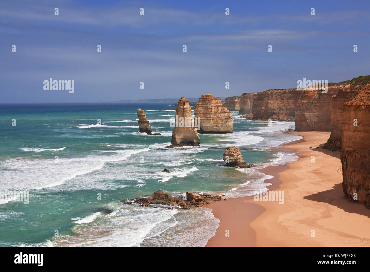 Great ocean road, Indian ocean, Australia Stock Photo - Alamy