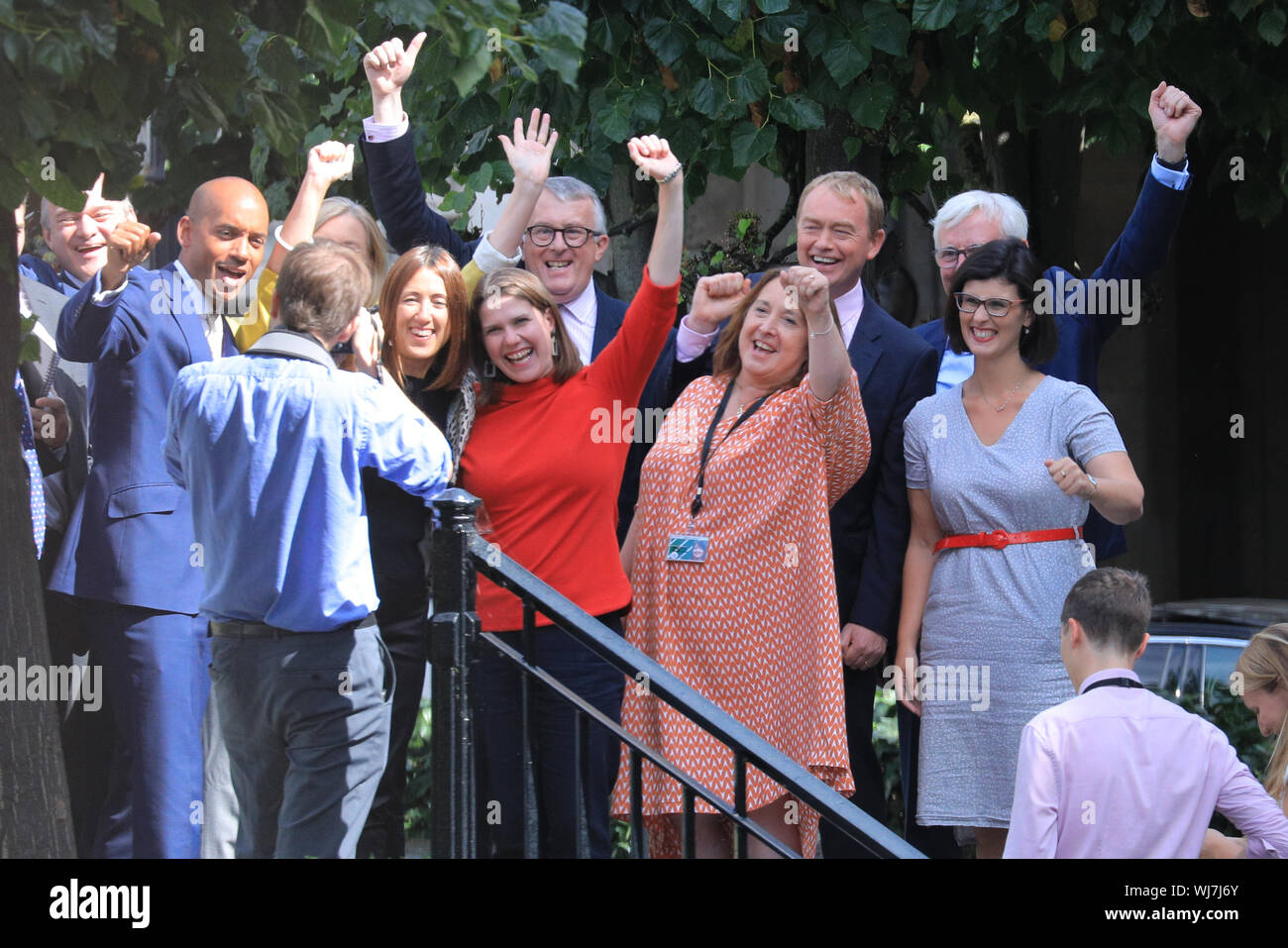 Liberal democrat leader tim in the house of commons hi-res stock ...