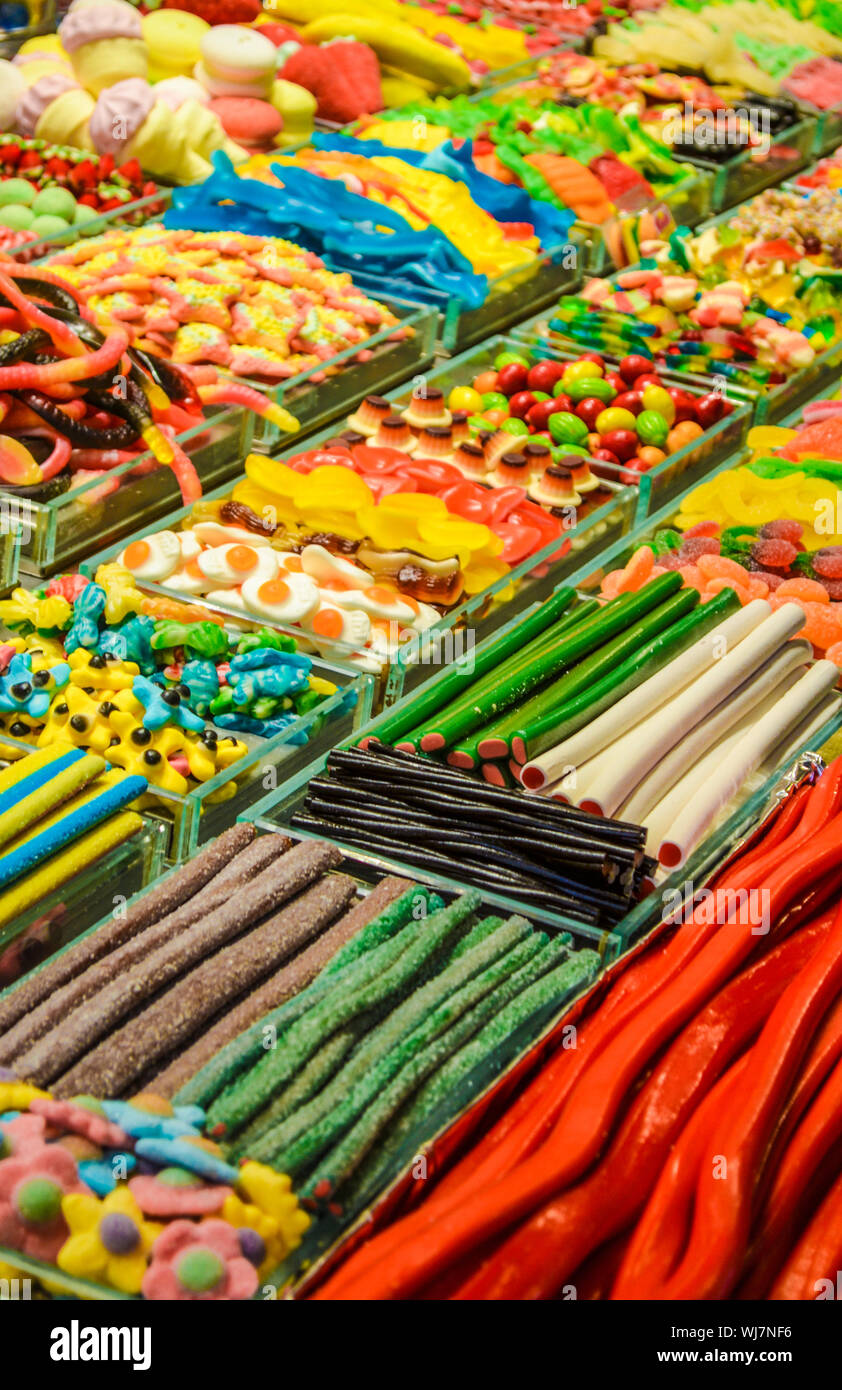 Full frame candies hi-res stock photography and images - Alamy