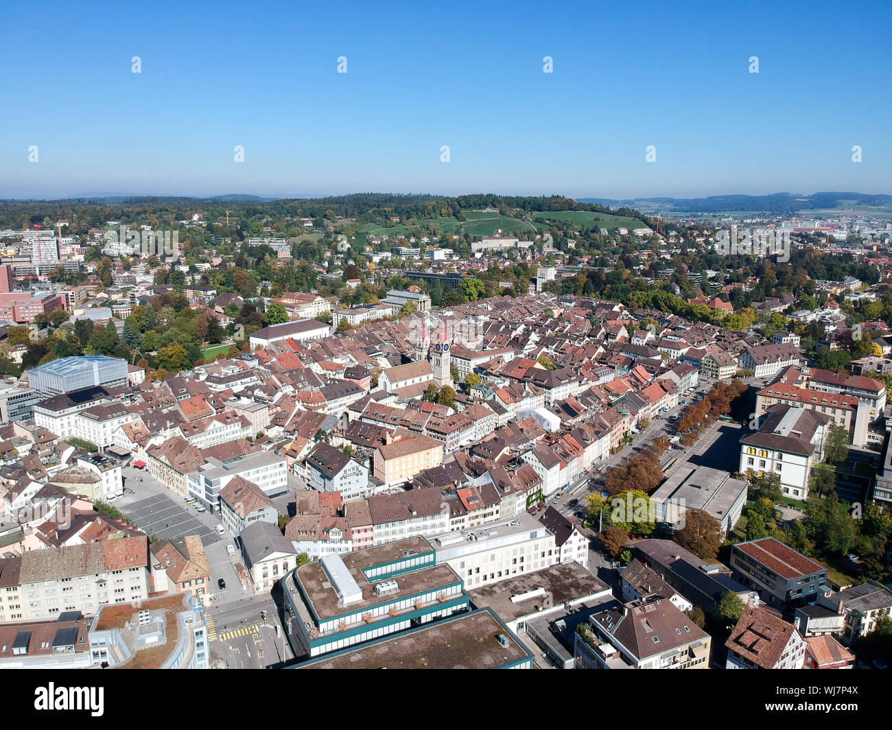 Winterthur aerial hi-res stock photography and images - Alamy