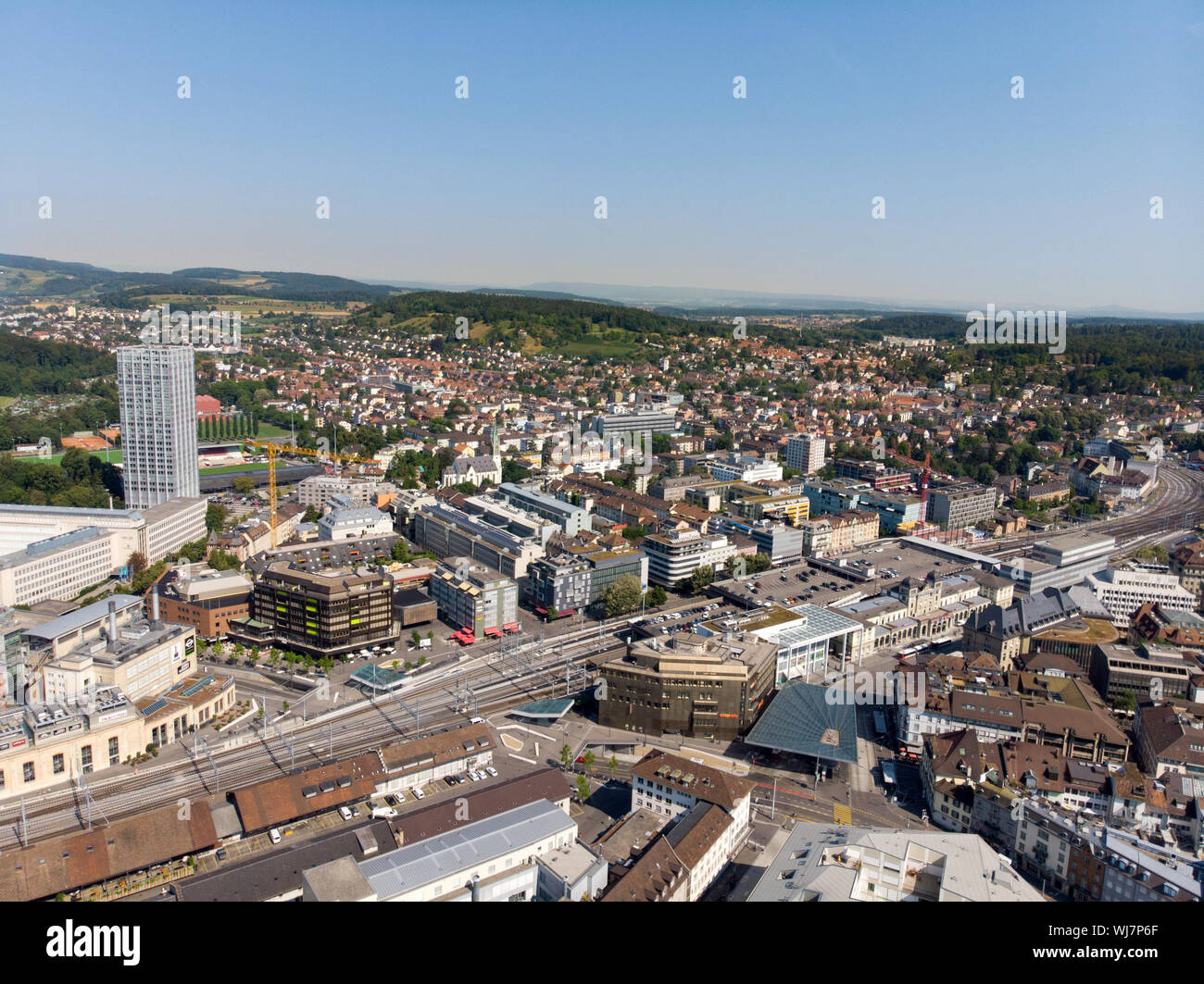 Winterthur aerial hi-res stock photography and images - Alamy