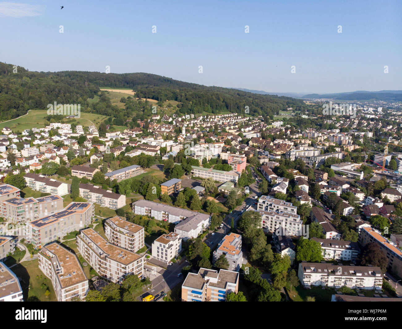 Drone view zurich from hi-res stock photography and images - Alamy