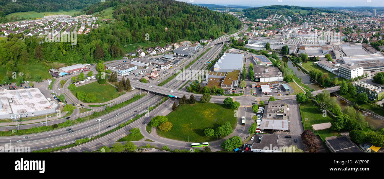 Winterthur aerial hi-res stock photography and images - Alamy