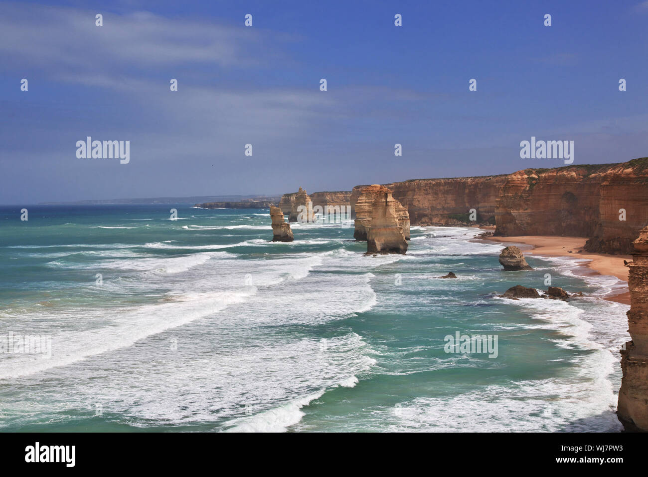 Great ocean road, Indian ocean, Australia Stock Photo - Alamy