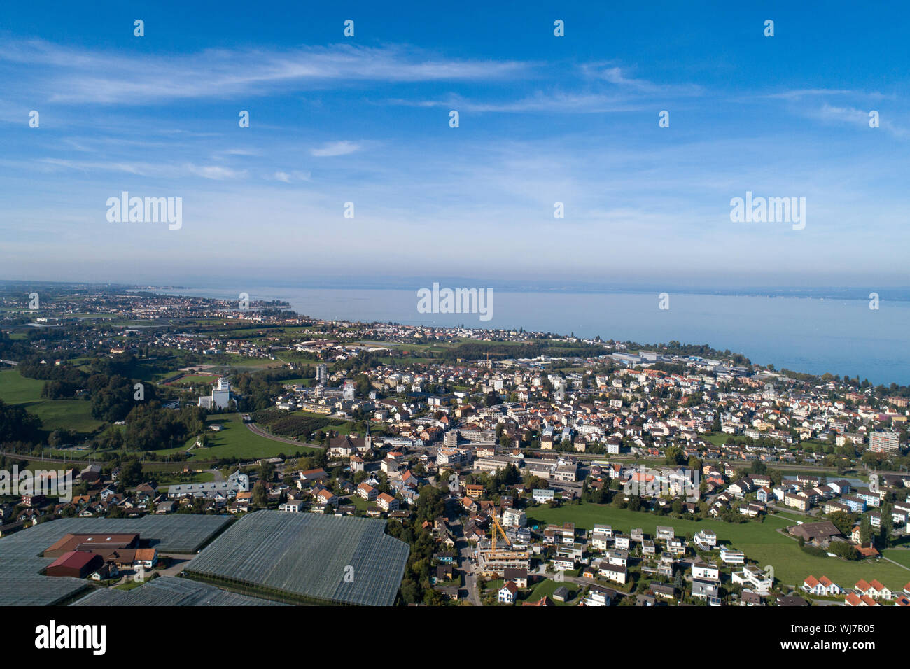 Goldach SG aerial photo Stock Photo - Alamy