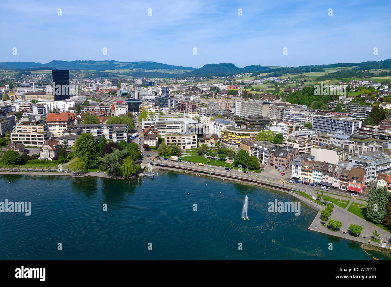 Zugersee train hi-res stock photography and images - Alamy