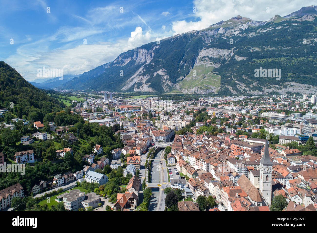 Chur aerial hi-res stock photography and images - Alamy