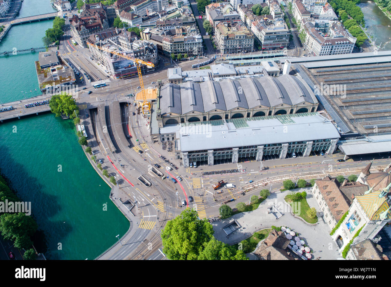 Zurich main station 2018 Stock Photo - Alamy
