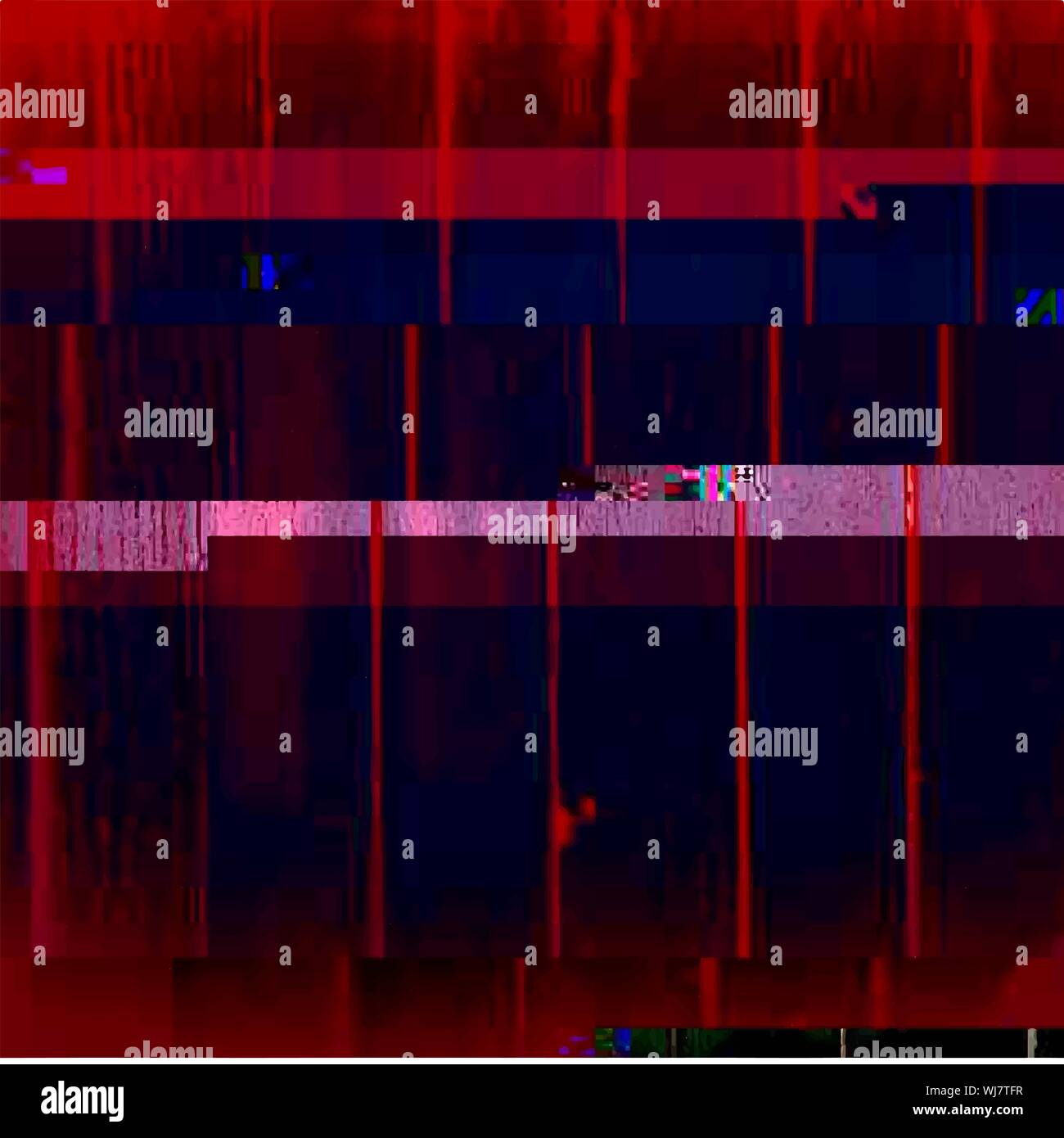 Digital video malfunction data glitch hi-res stock photography and ...
