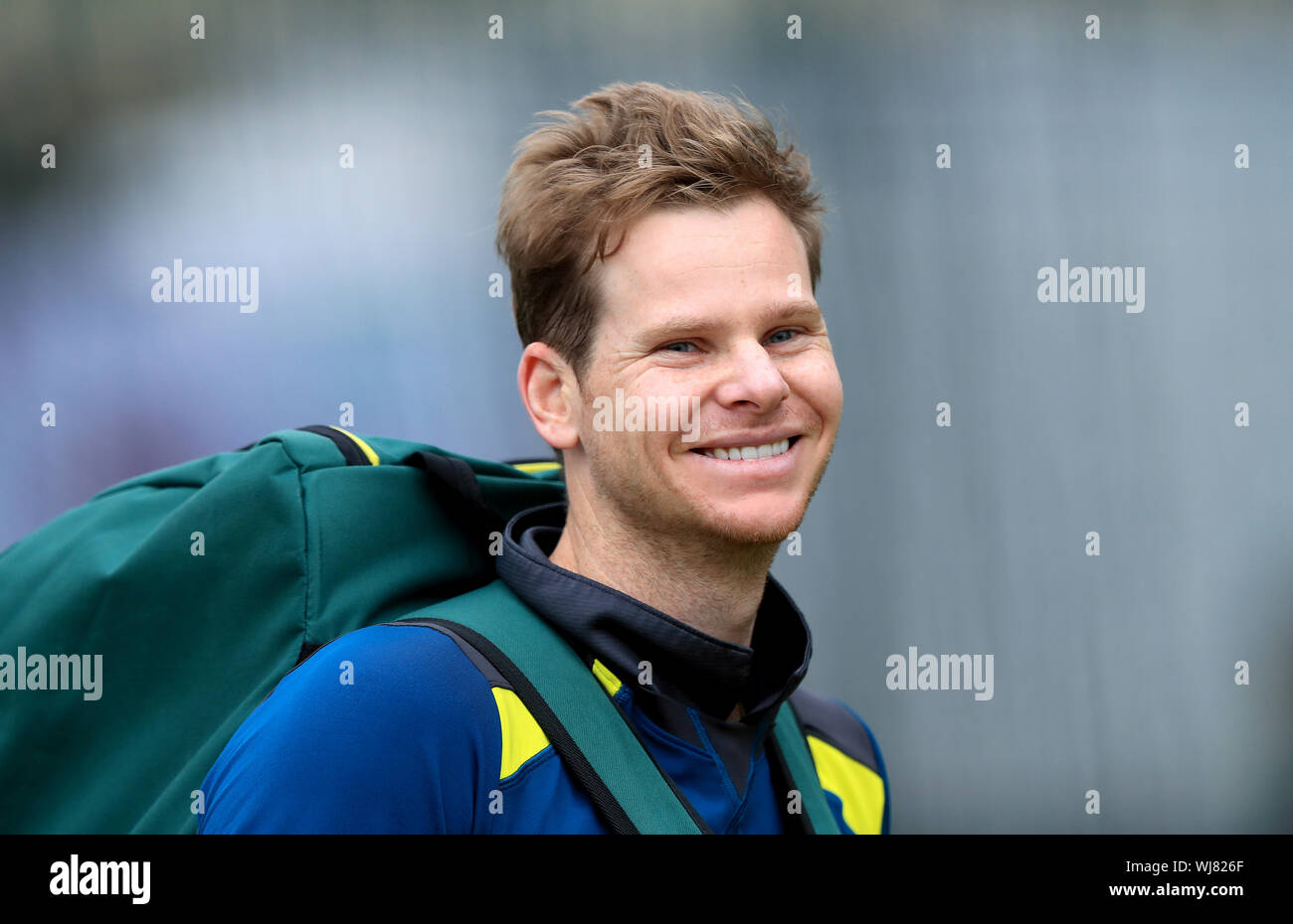 Australia's Steve Smith during a nets session at Old Trafford ...