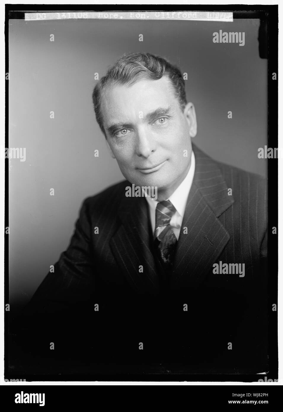 HOPE, CLIFFORD. HONORABLE. PORTRAIT Stock Photo - Alamy