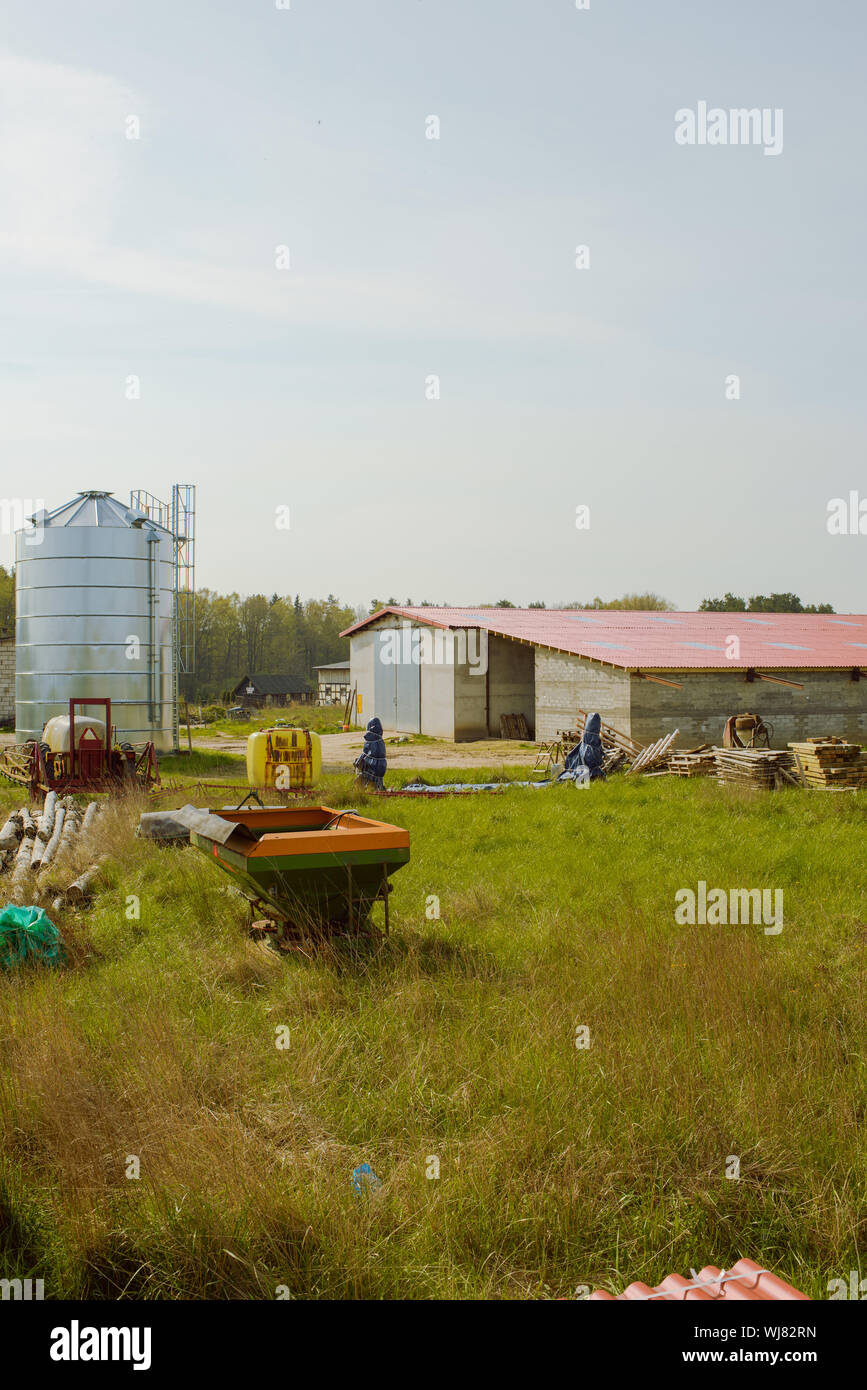 Factory farm buildings america hi-res stock photography and images - Alamy