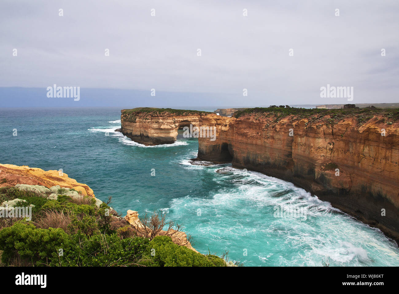 Great ocean road, Indian ocean, Australia Stock Photo - Alamy