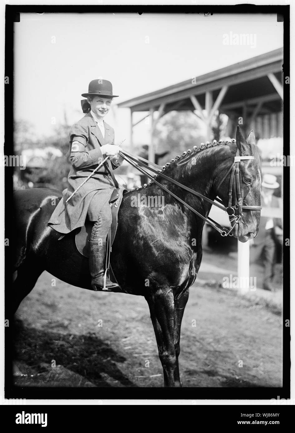 Equine disciplines Black and White Stock Photos & Images - Alamy