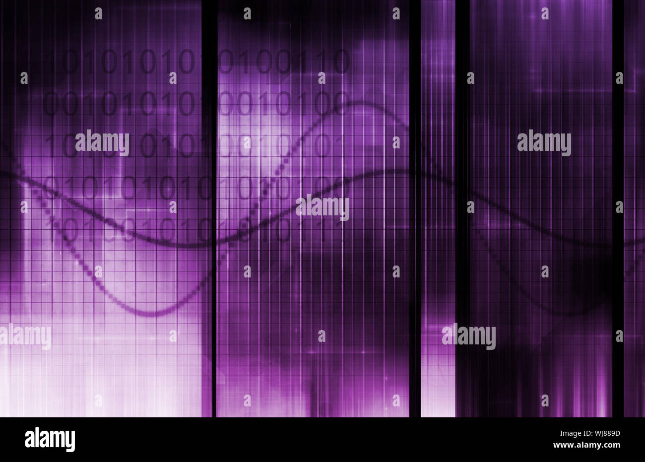 Modern Science as a Corporate Background Art Stock Photo - Alamy