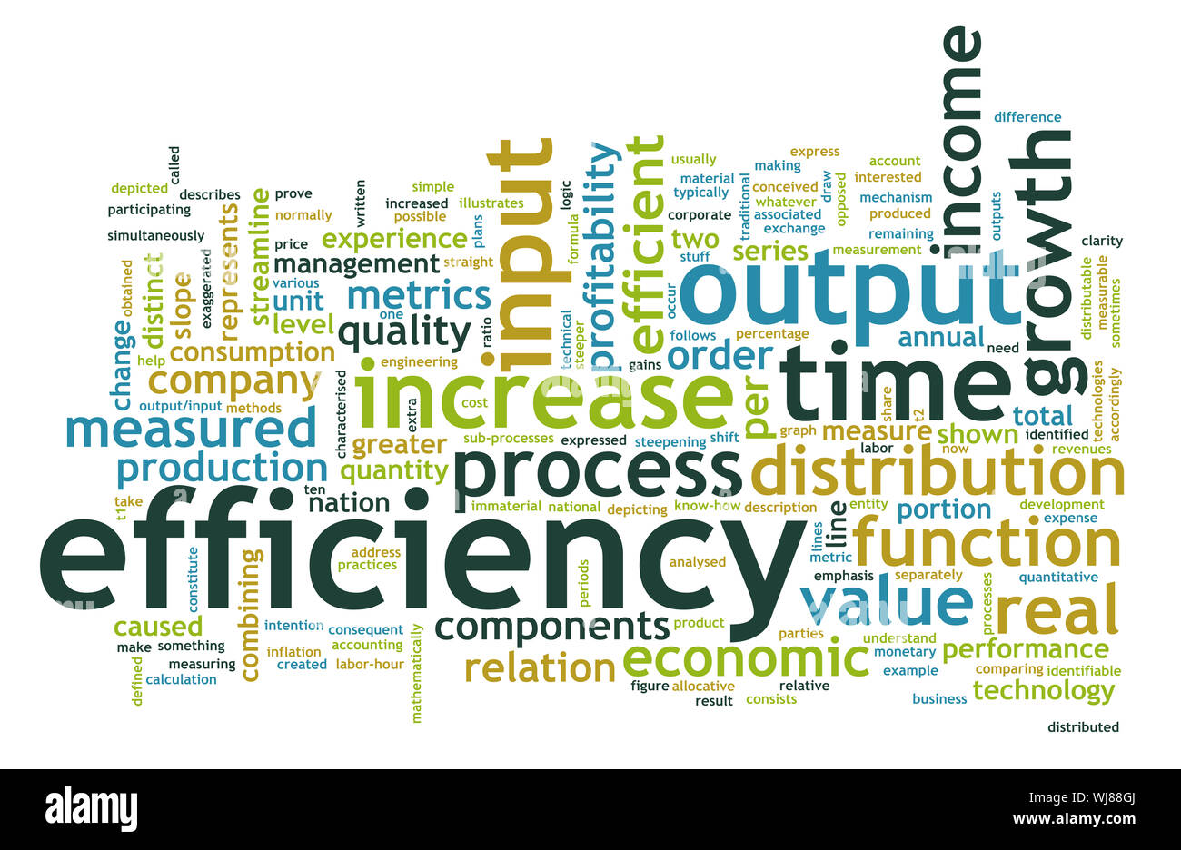 Efficiency in the Work Place as a Concept Stock Photo - Alamy