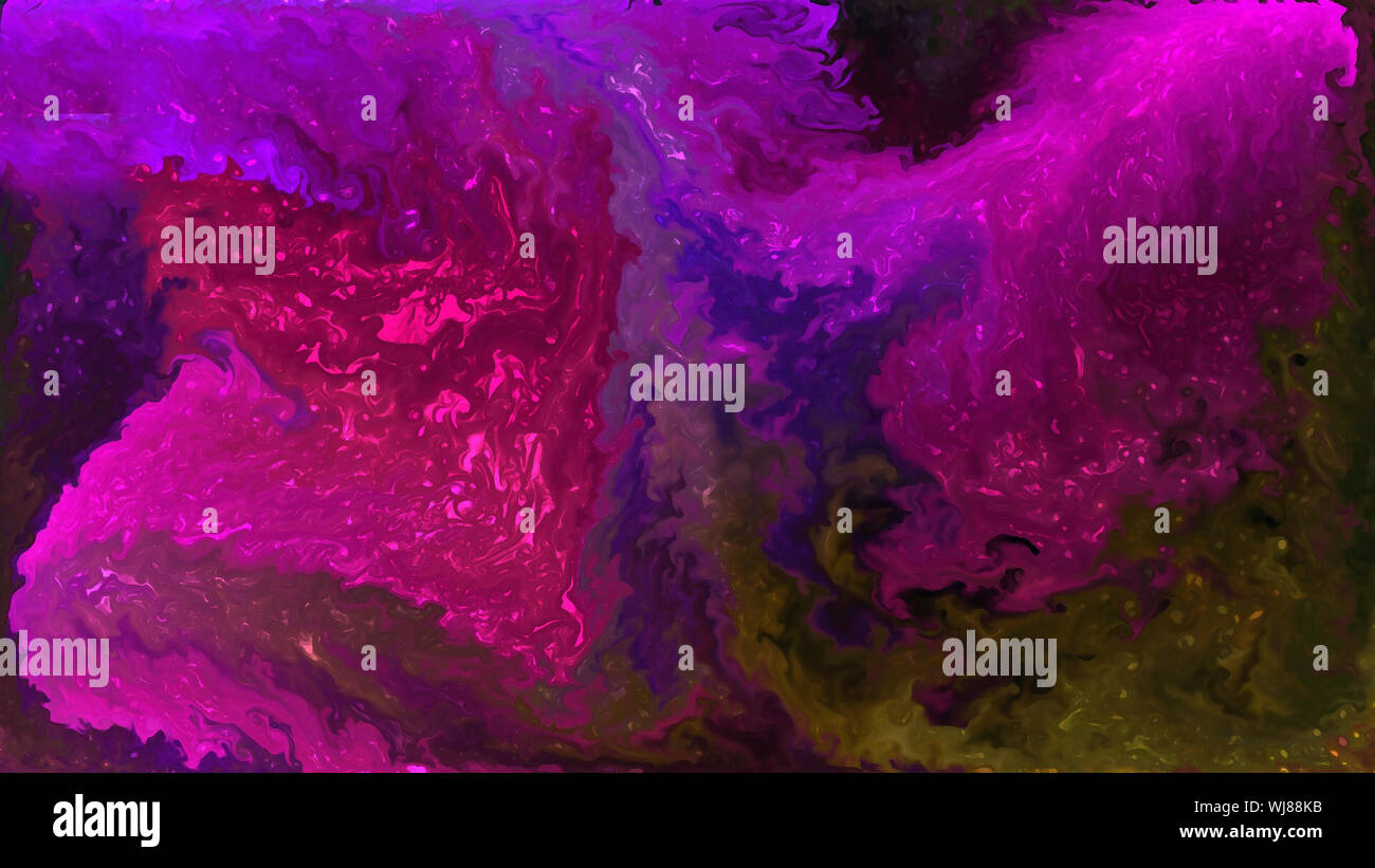 Abstract purple paint background. Acrylic texture with marble pattern ...