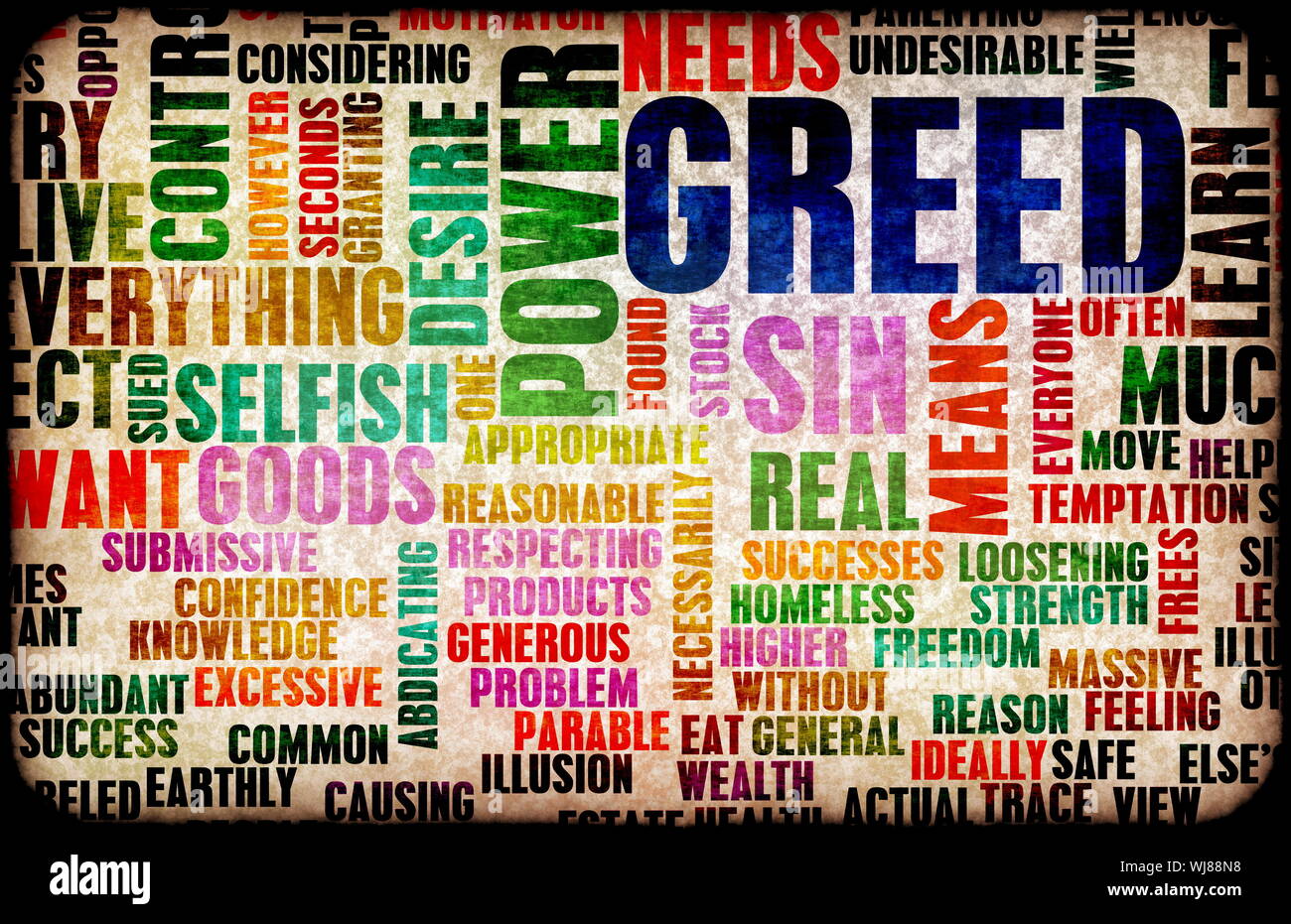 One of the seven deadly sins hi-res stock photography and images - Alamy