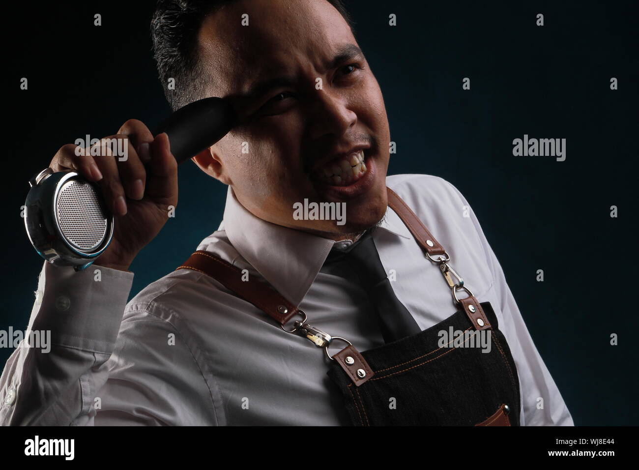 Thinking about you, this picture taken in my photo studio Stock Photo ...