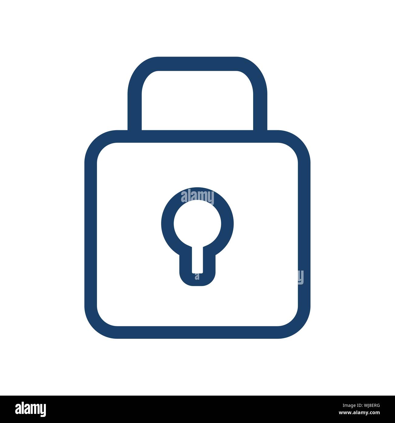 Isolated padlock vector design Stock Vector Image & Art - Alamy