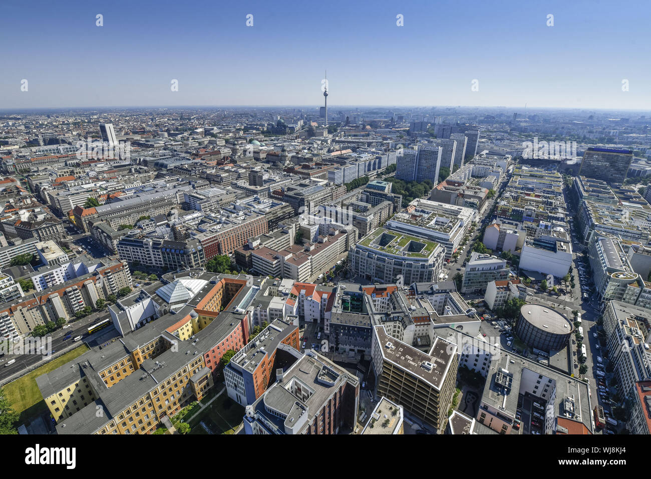 Berlin, Germany, middle, aerial photo, aerial picture, aerial photo ...