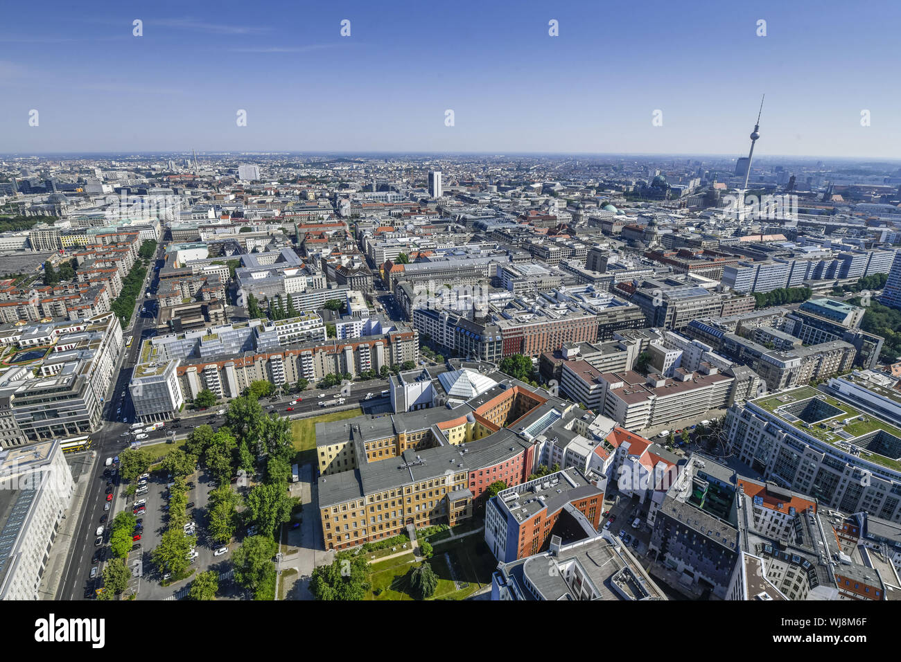 Berlin, Germany, middle, aerial photo, aerial picture, aerial photo ...