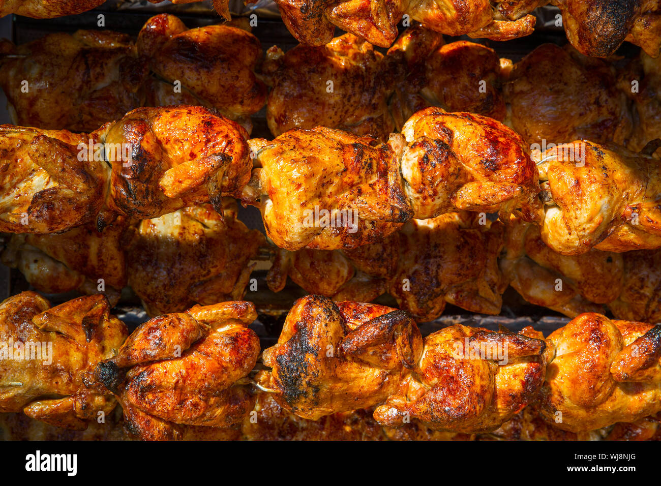 Red roaster chicken hi-res stock photography and images - Alamy