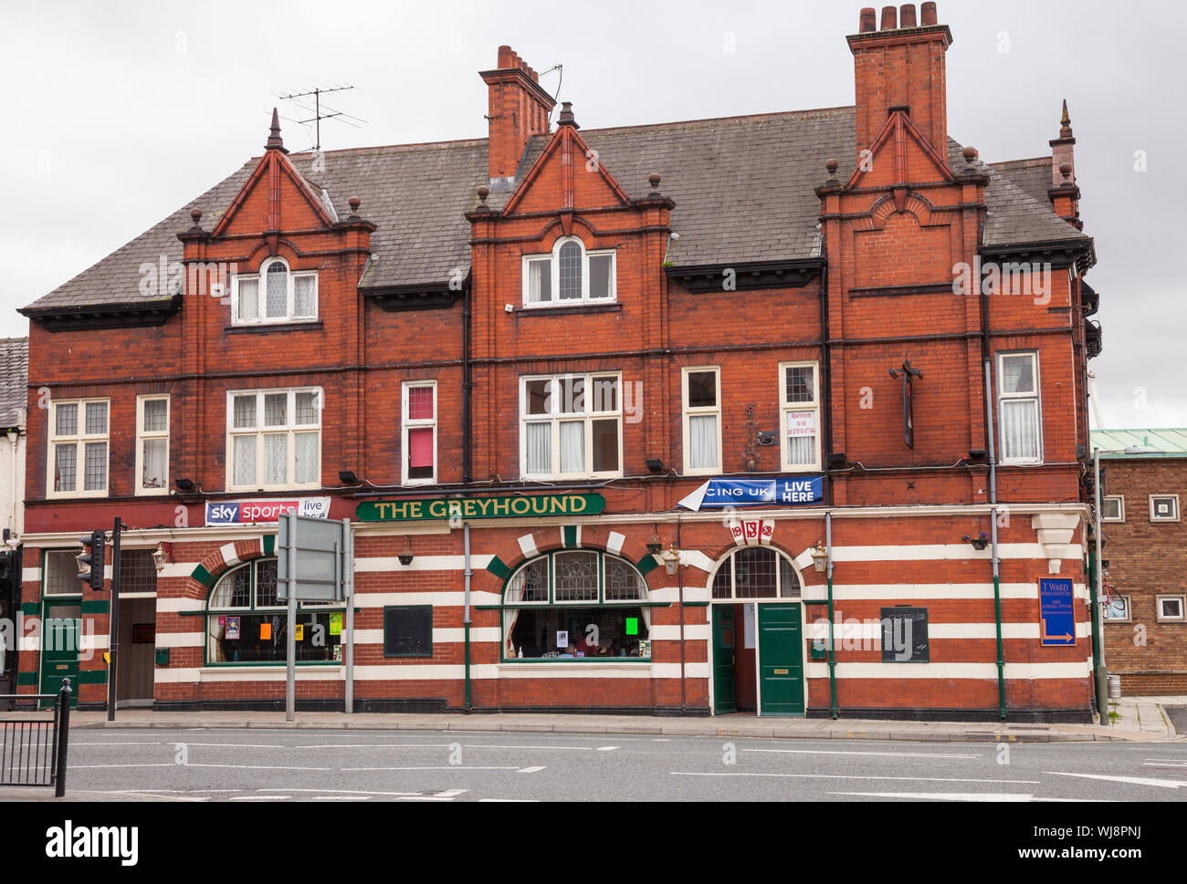 The Greyhound pub in Parkgate, Darlington,England,UK Stock Photo - Alamy