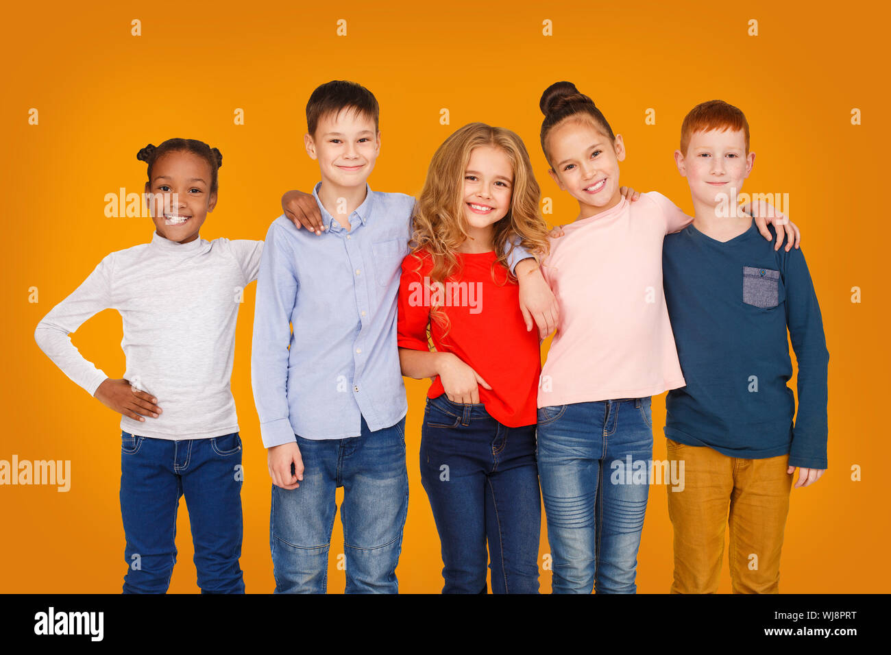 African school kids hugging each hi-res stock photography and images ...