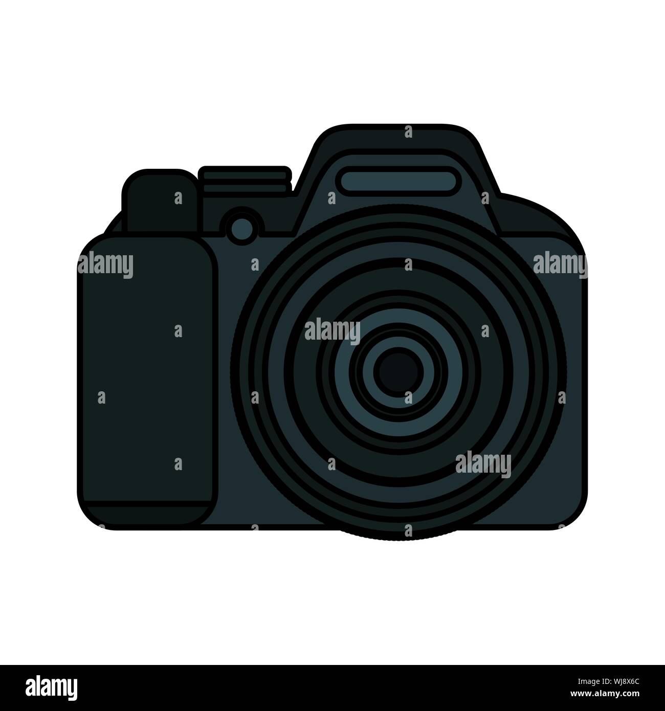 Isolated digital camera design Stock Vector Image & Art - Alamy