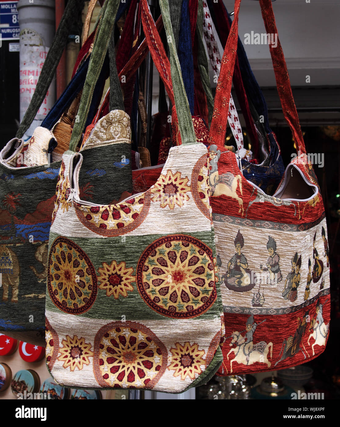 Hanging bags hi-res stock photography and images - Alamy