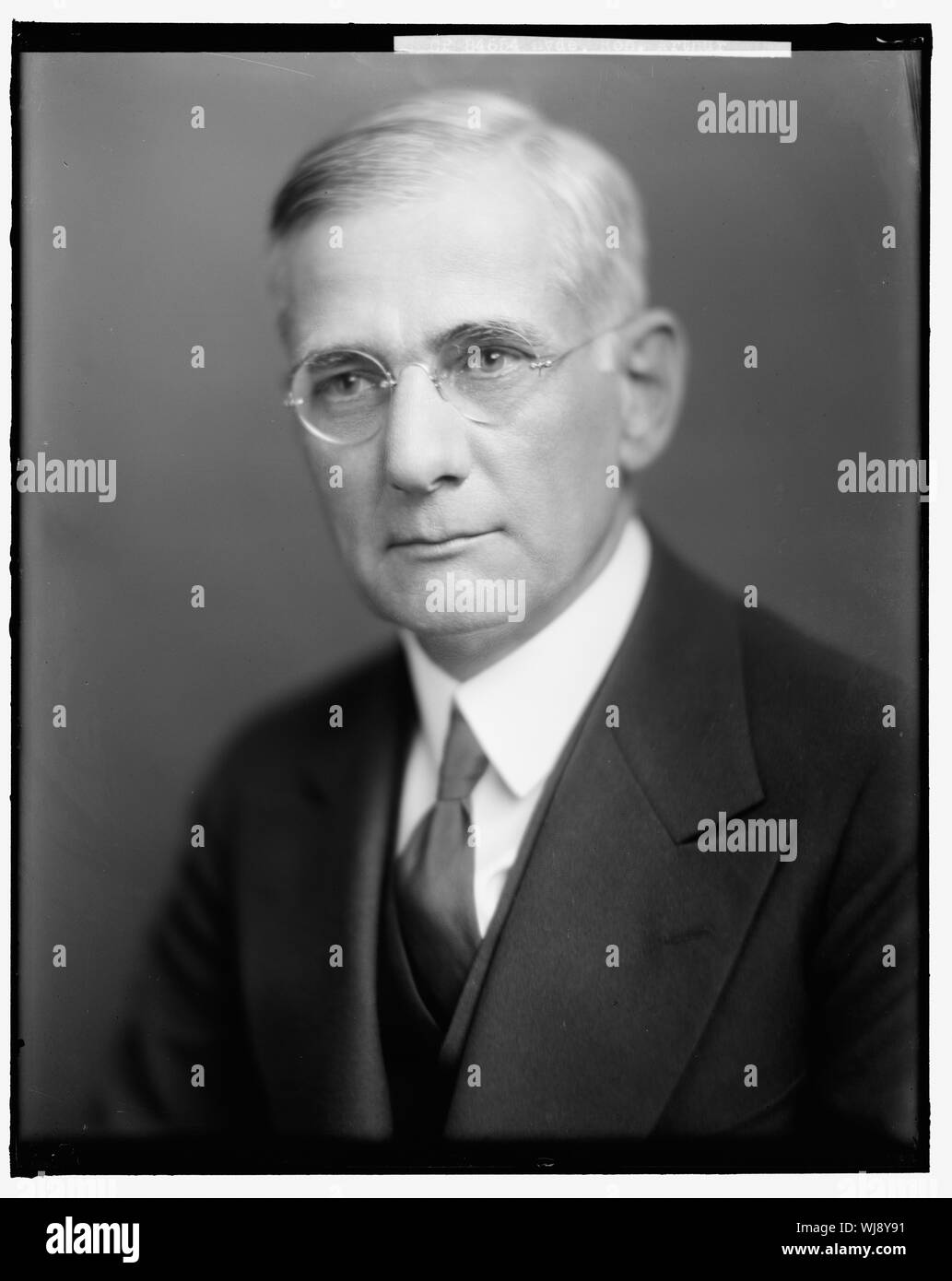 HYDE, ARTHUR. HONORABLE Stock Photo - Alamy