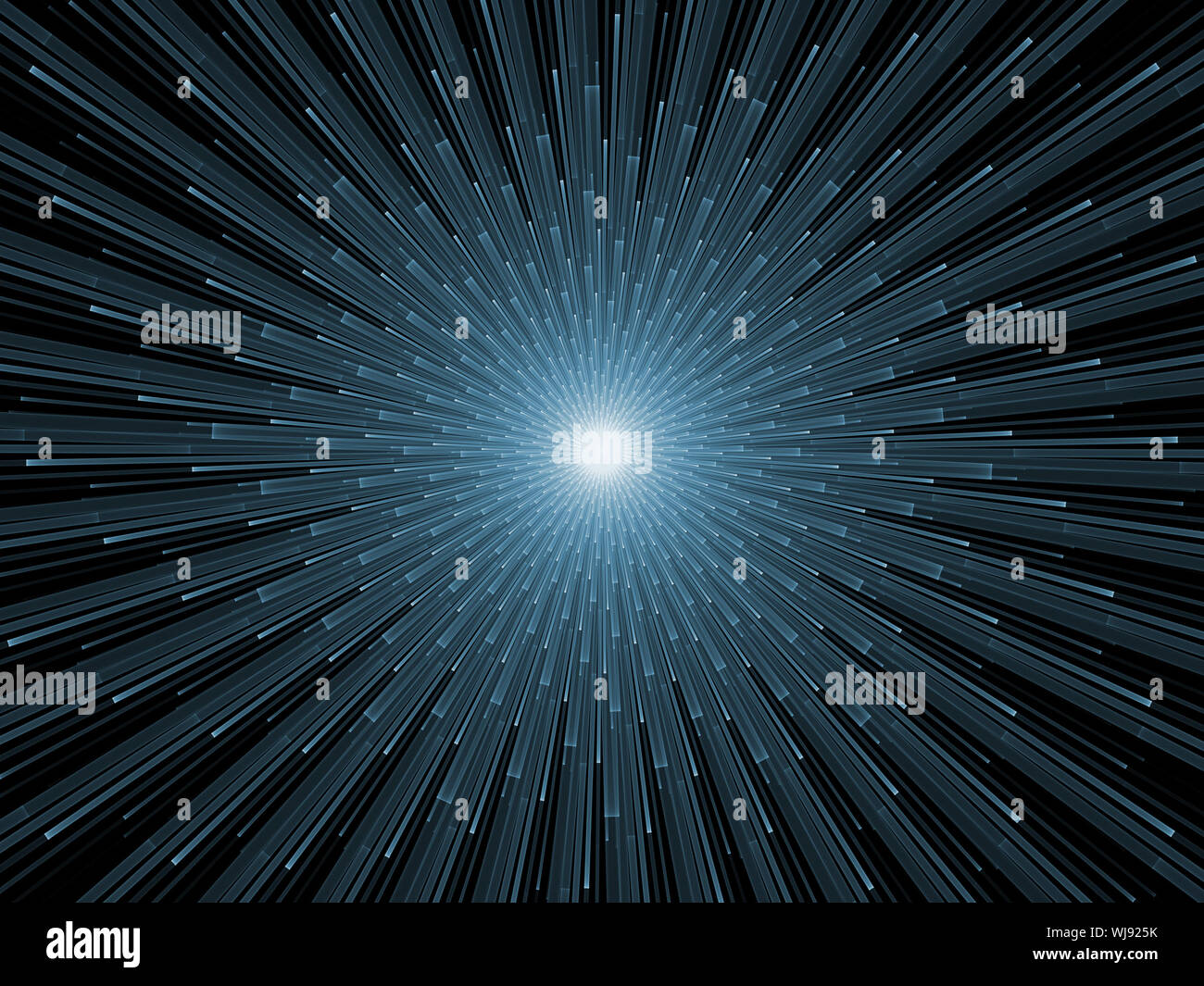 Fractal Burst series. Creative arrangement of fractal radial burst ...