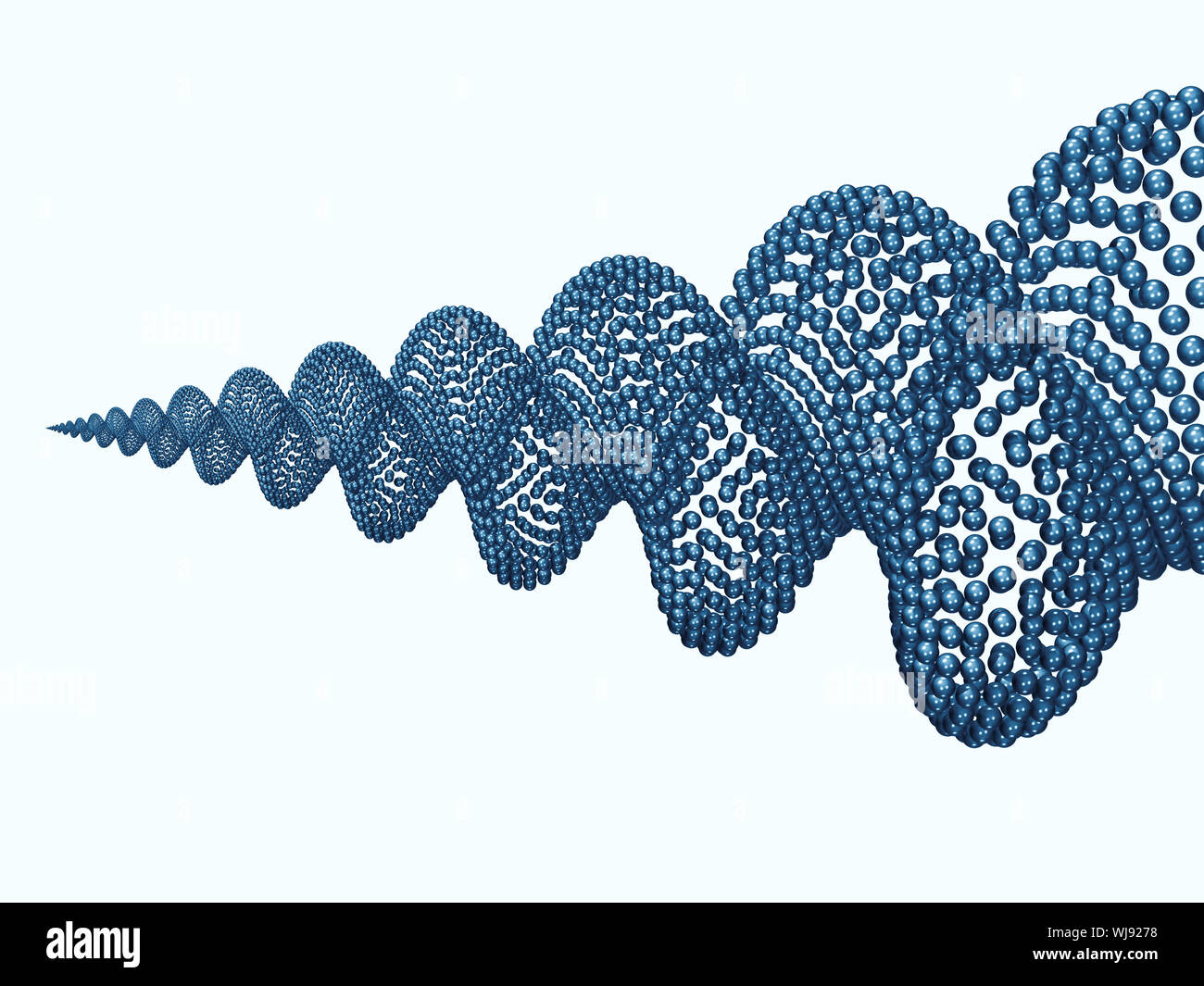 Pure Geometry series. Background of blue spiral elements for your ...
