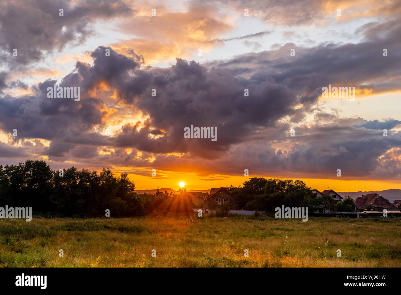 Sunset after storm hi-res stock photography and images - Alamy