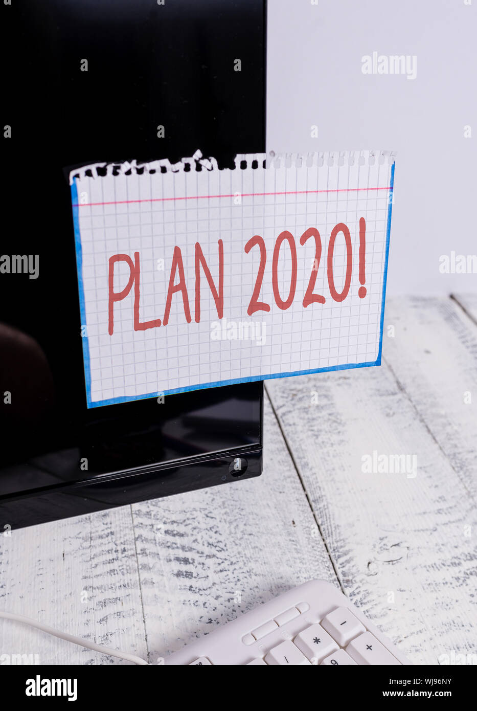 Text sign showing Plan 2020. Business photo text detailed proposal ...