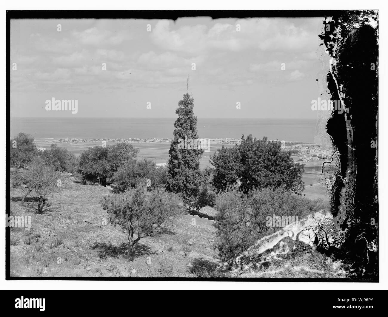 Harbor of haifa Black and White Stock Photos & Images - Alamy