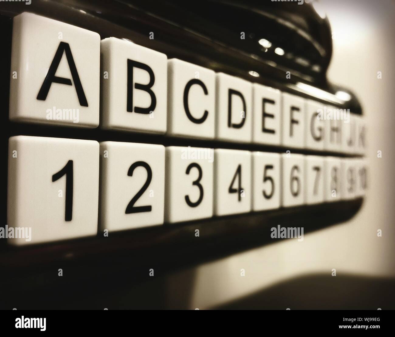 Alphabet Numbers High Resolution Stock Photography and Images - Alamy