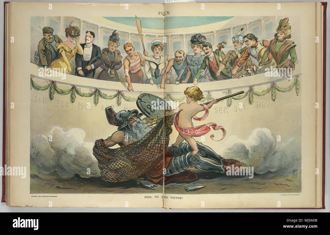 Hail to the victor! / Keppler Stock Photo - Alamy