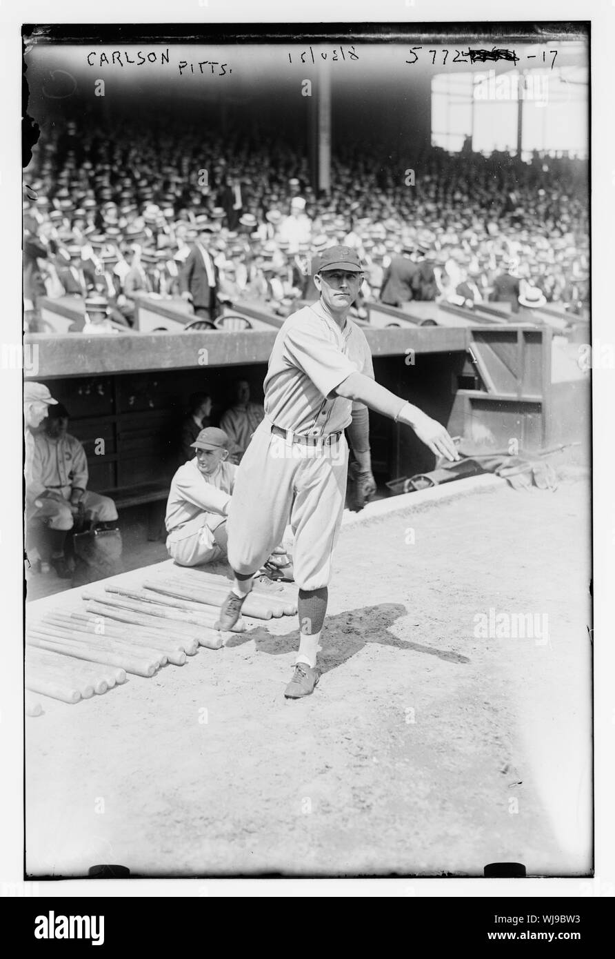 Hal Carlson, Pittsburgh NL (baseball Stock Photo - Alamy