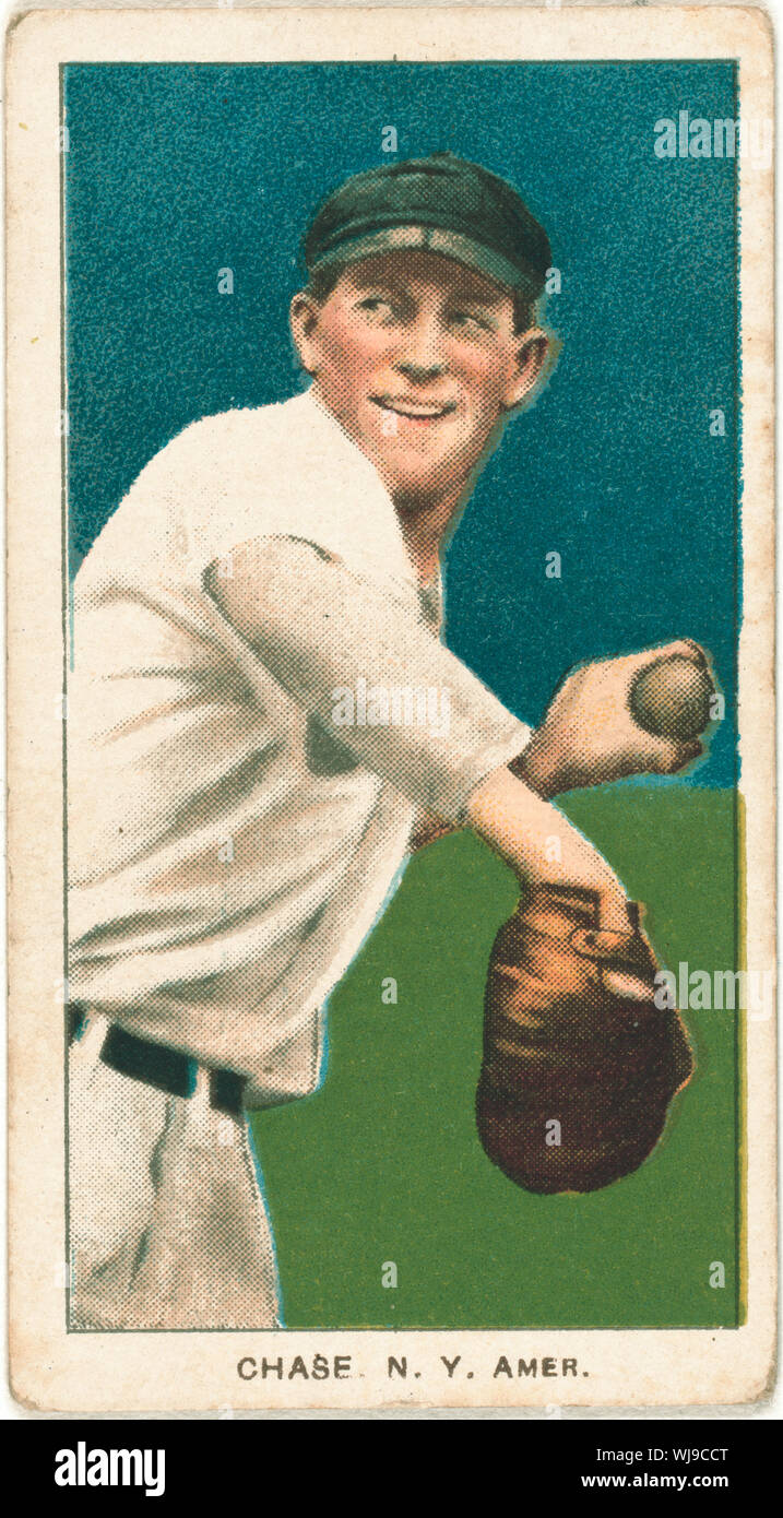 Hal Chase, New York Highlanders, baseball card portrait Stock Photo - Alamy