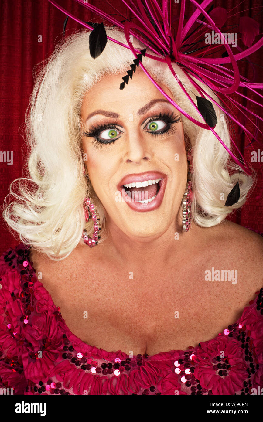 Woman cross eyed retro hi-res stock photography and images - Alamy