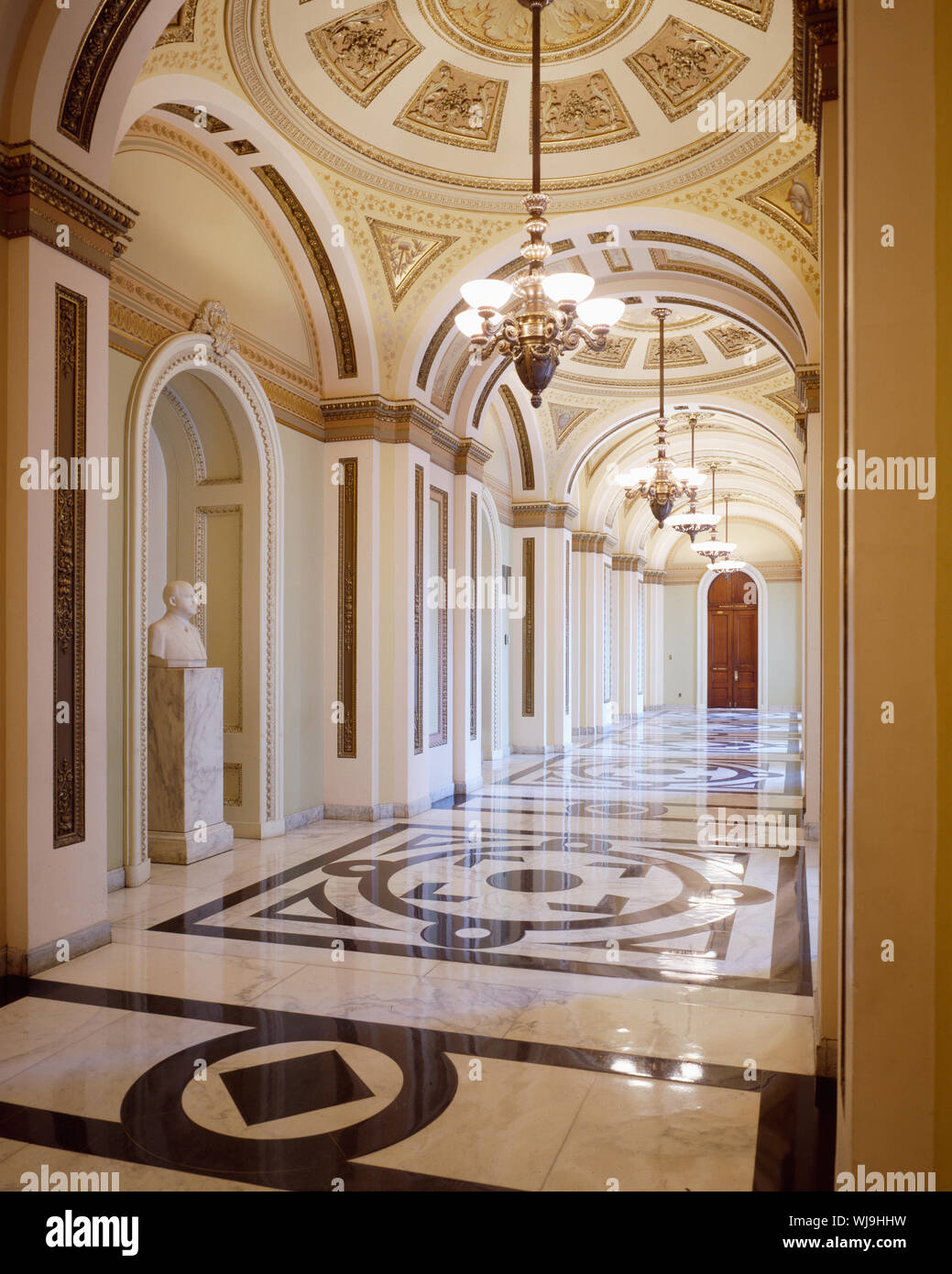 Hall in the U.S. Capitol, Washington, D.C Stock Photo - Alamy