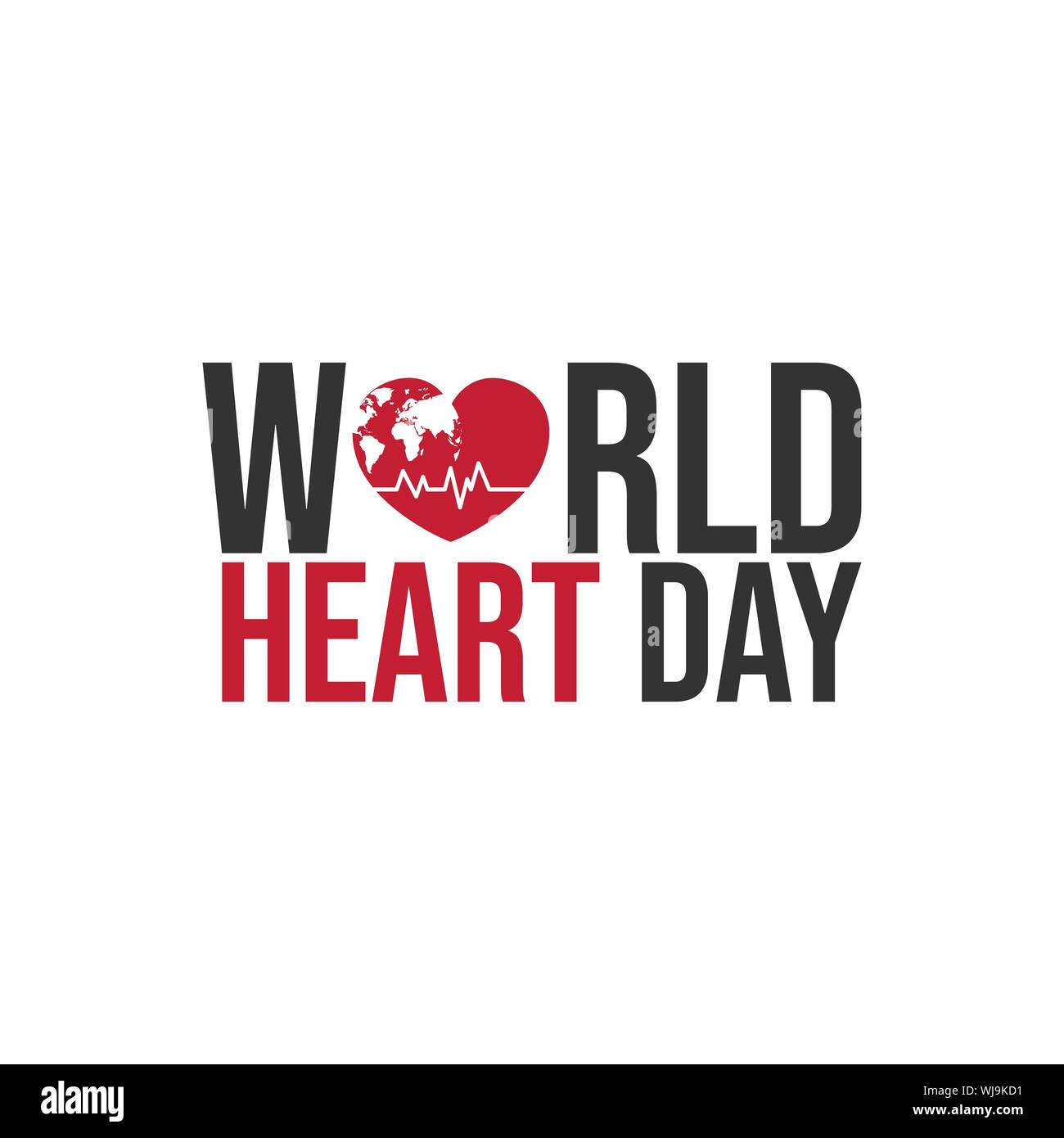 World heart day icon hi-res stock photography and images - Alamy
